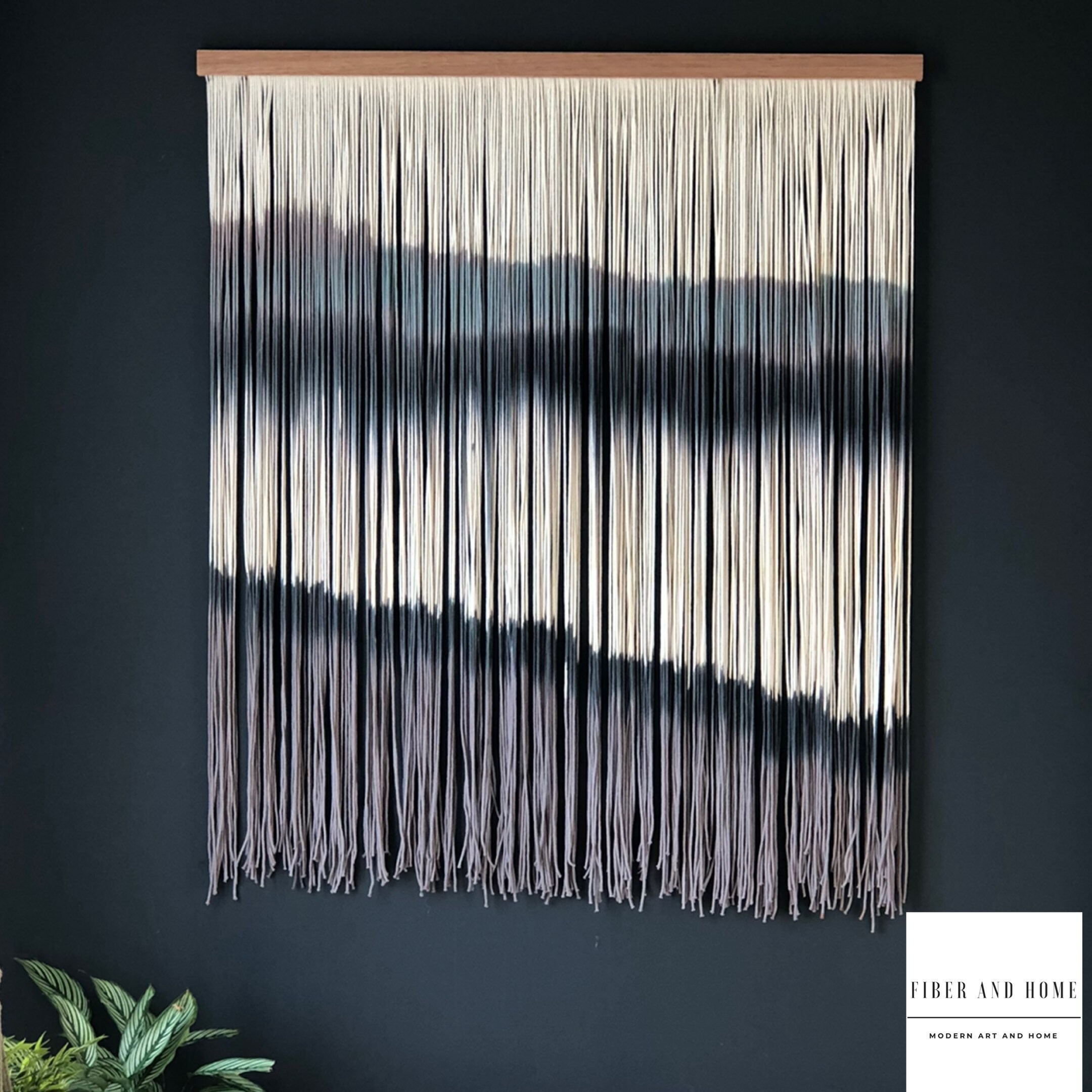 Abstract Contemporary Dyed Fiber Art - Etsy