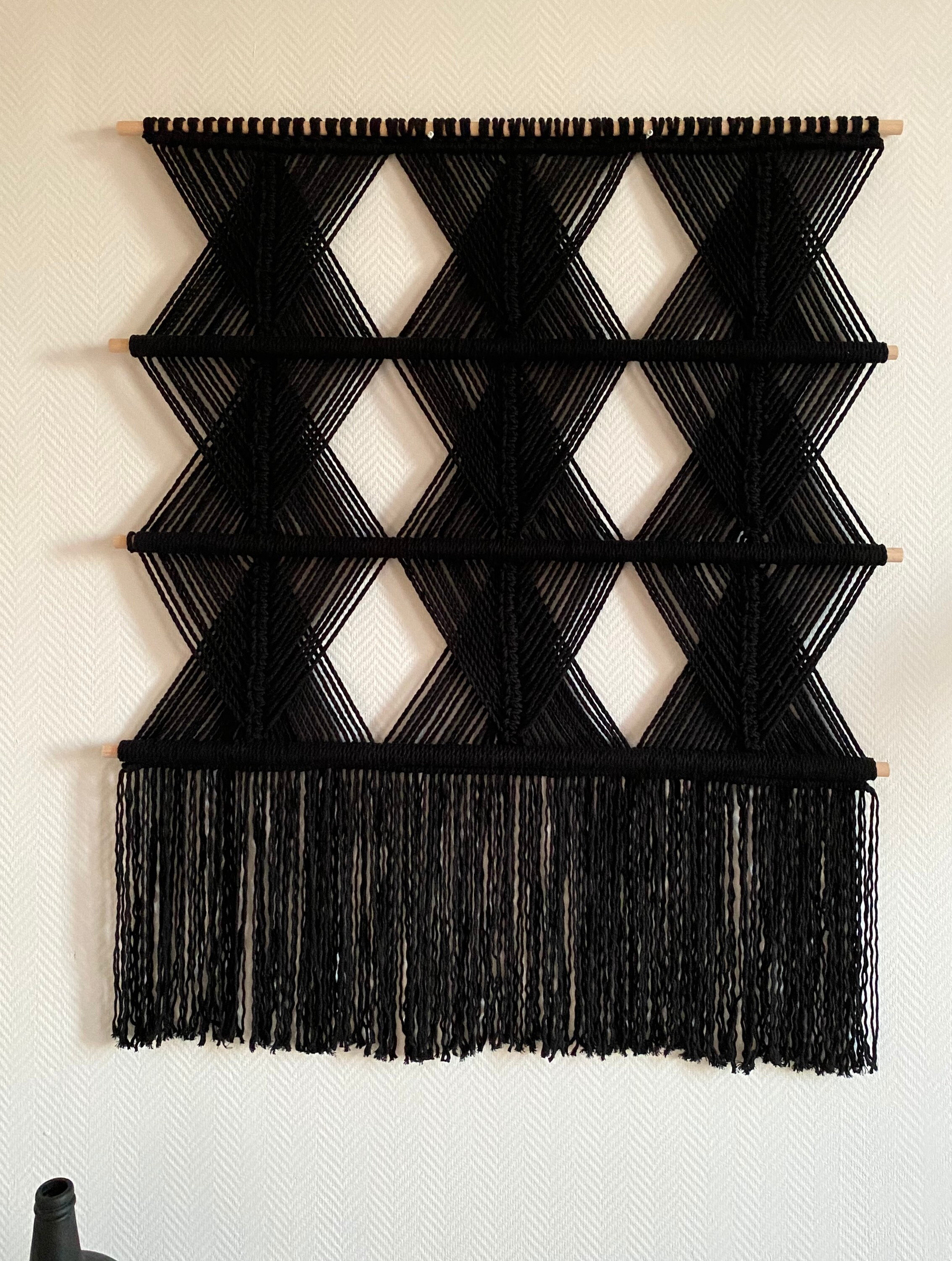Geometric Macrame Wall Hanging - Etsy Nederland