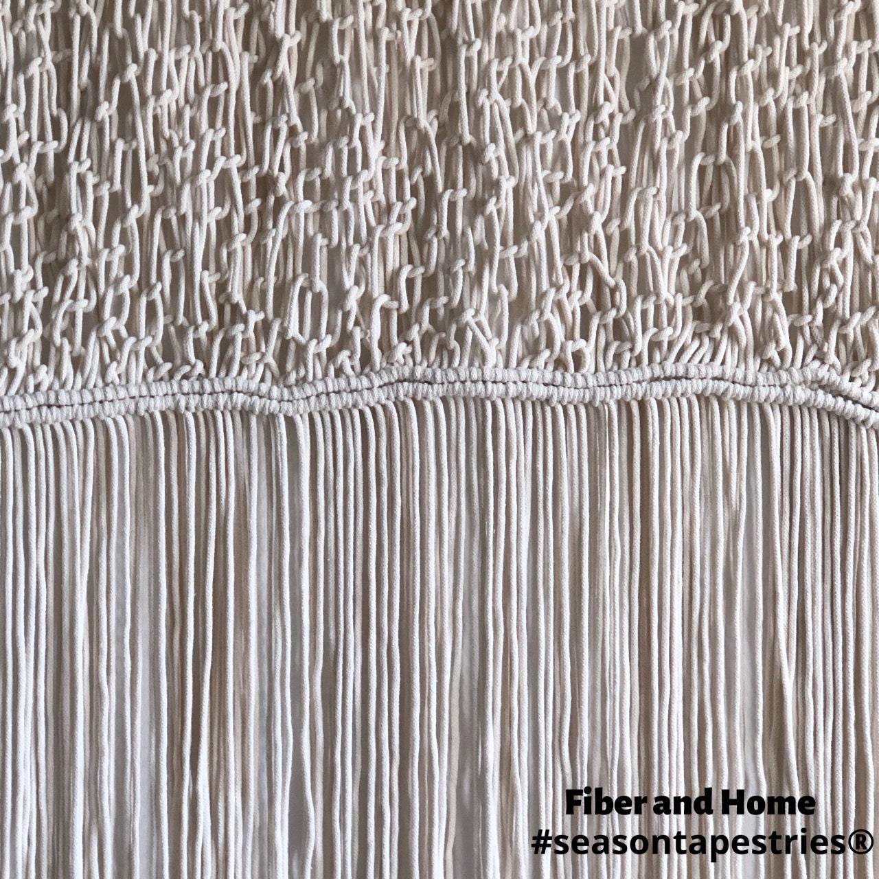 Modern Contemporary Macrame Fiber Art -Bree - Etsy Nederland