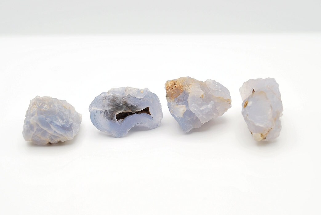 Ellensburg Blue Agate Rare Agate Set of Four Stones - Etsy