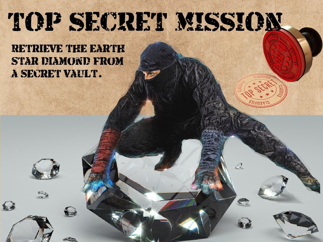 Secret Agent Game Kit, DIY Escape Room, Printable Kids Activity ...