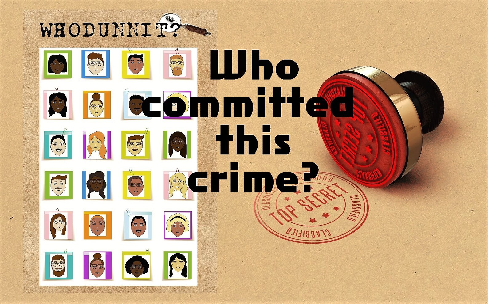 Secret Agent Game Kit, DIY Murder Mystery, Escape Room DIY, Printable ...