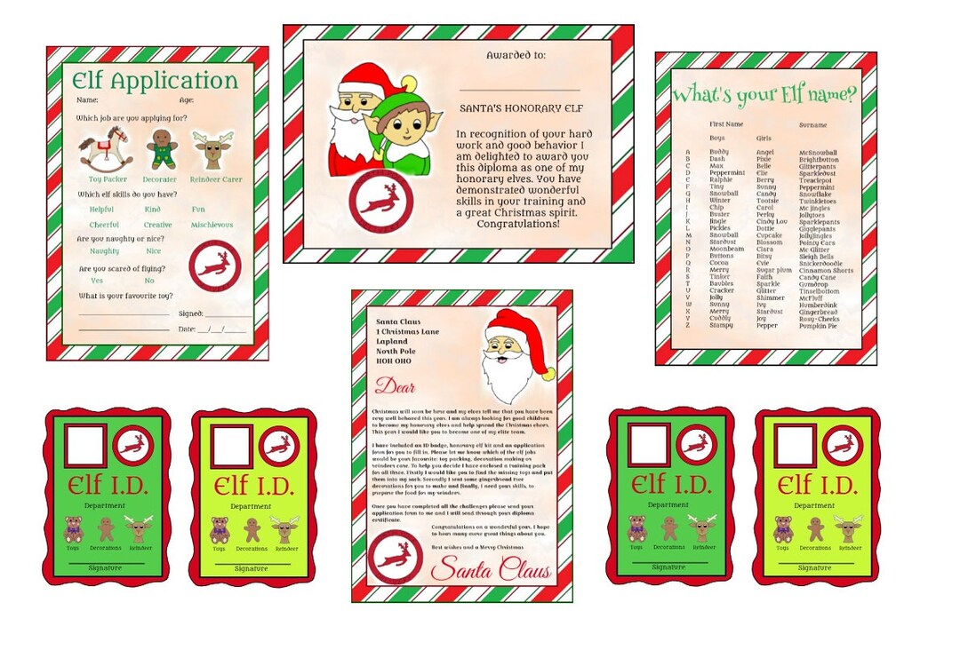 Elf Academy, Elf Props, Letter From Santa, Christmas Crafts, Elf Crafts ...