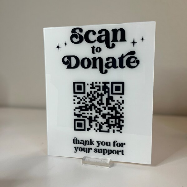 Acrylic Donation - Etsy