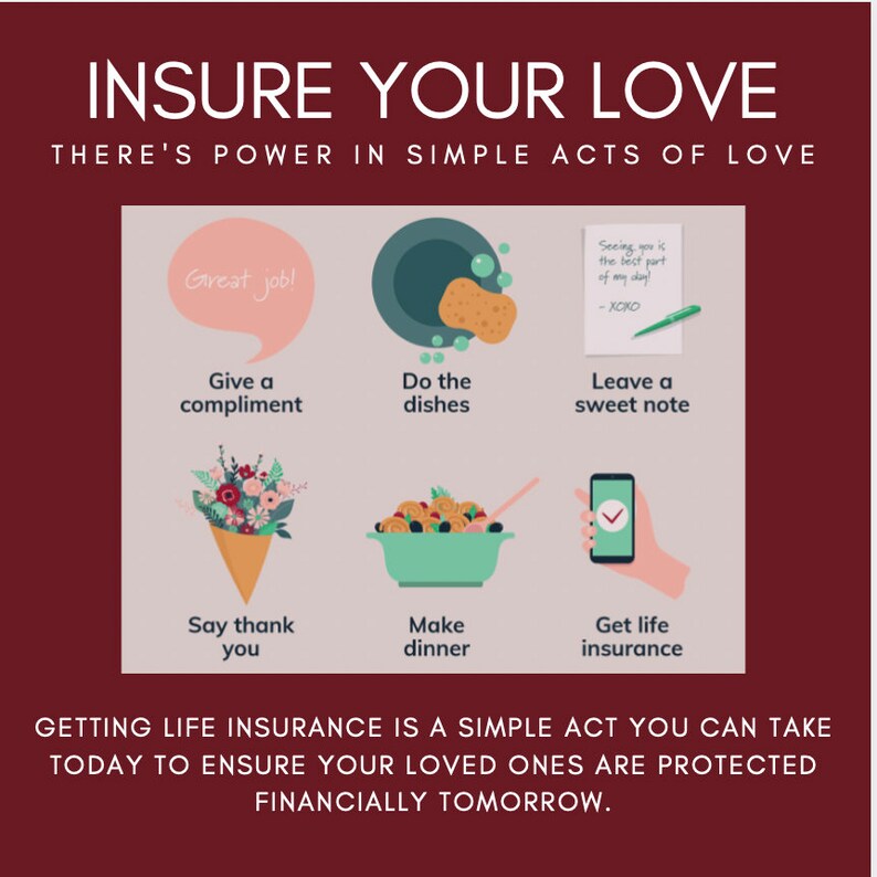Social Media Posts for Life Insurance Agents - Etsy