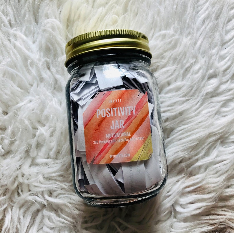 Positivity Jar - Etsy