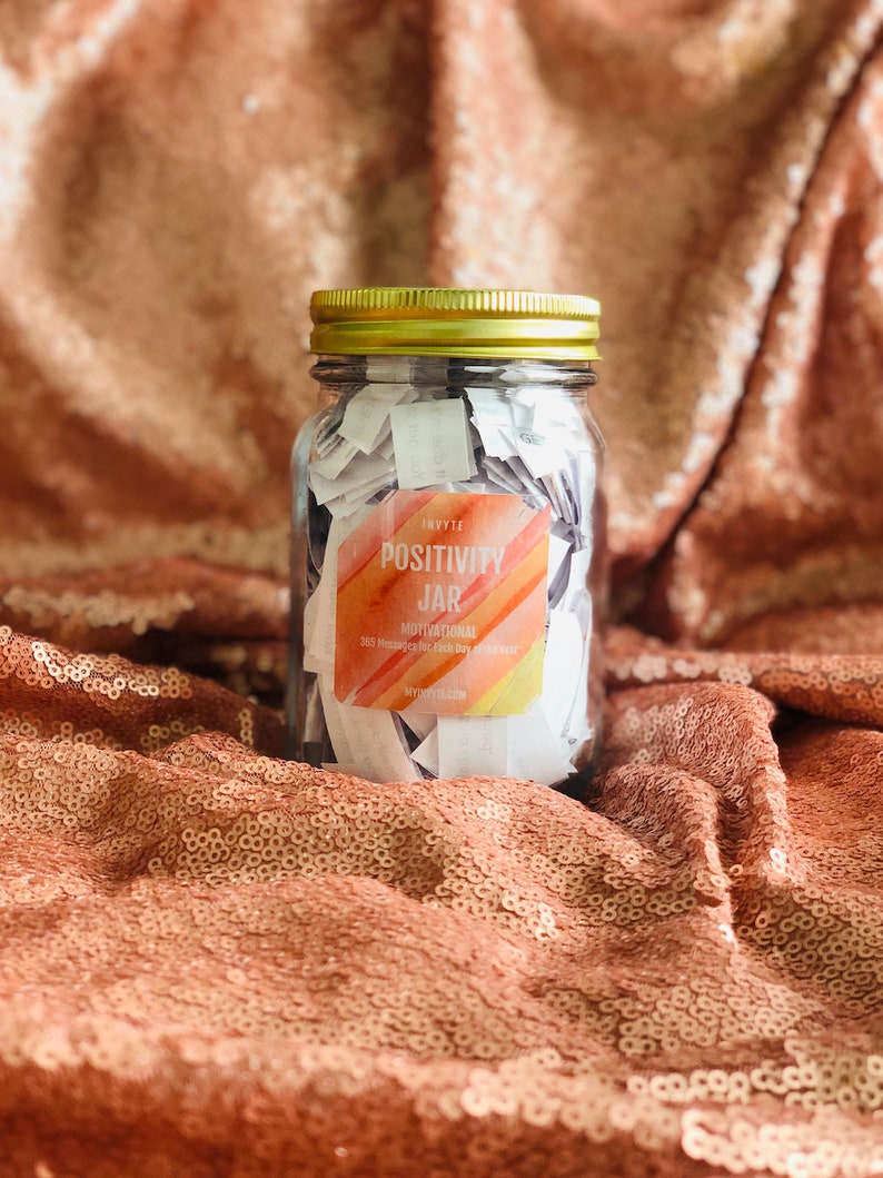 Positivity Jar - Etsy