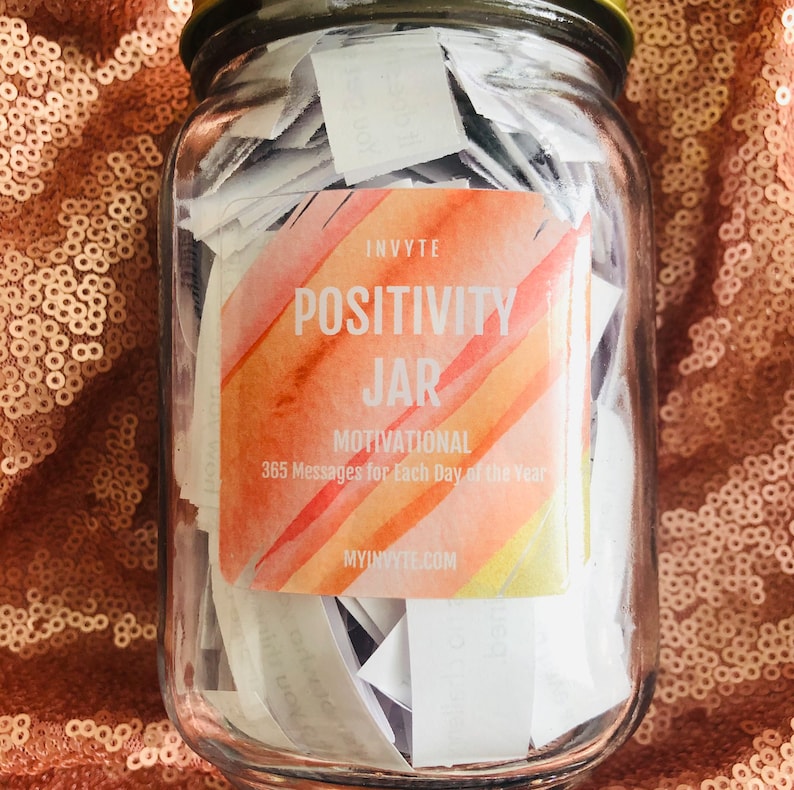 Positivity Jar - Etsy