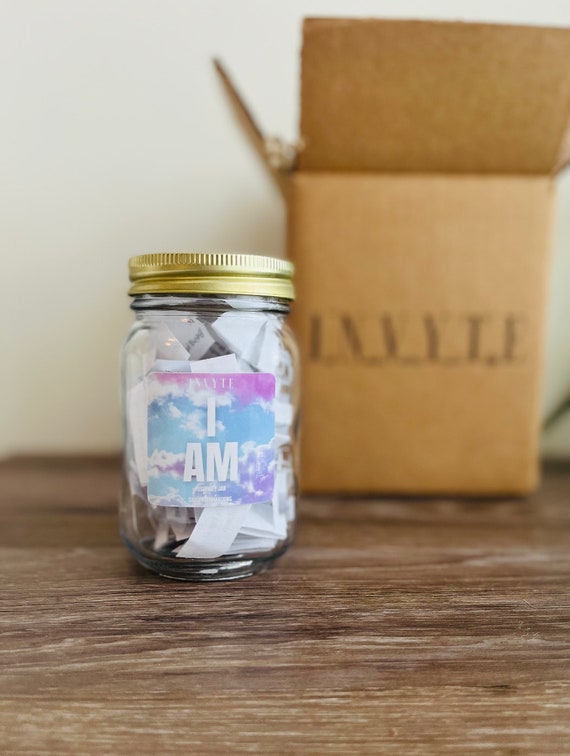 I AM Affirmation Positivity Jar - Etsy