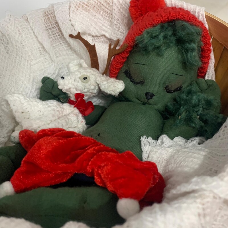 Baby Grinch Plush - Etsy Australia