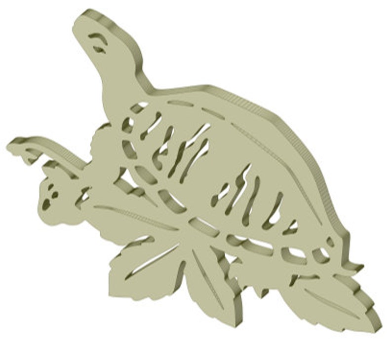 Box Turtle STL File for 3D Printer CNC Router Laser Cutter | Etsy