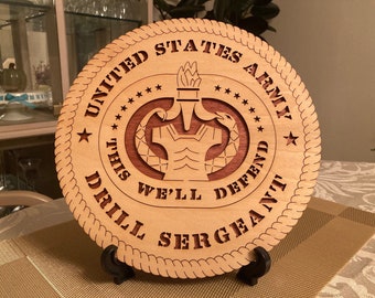 Brand New Personalized Wooden Plaque United States Army FREE SHIPPING ...