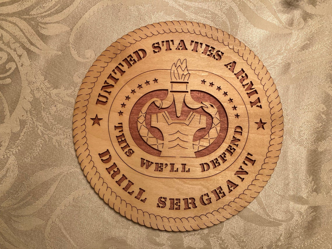 Brand New Personalized Wooden Plaque United States Army | Etsy