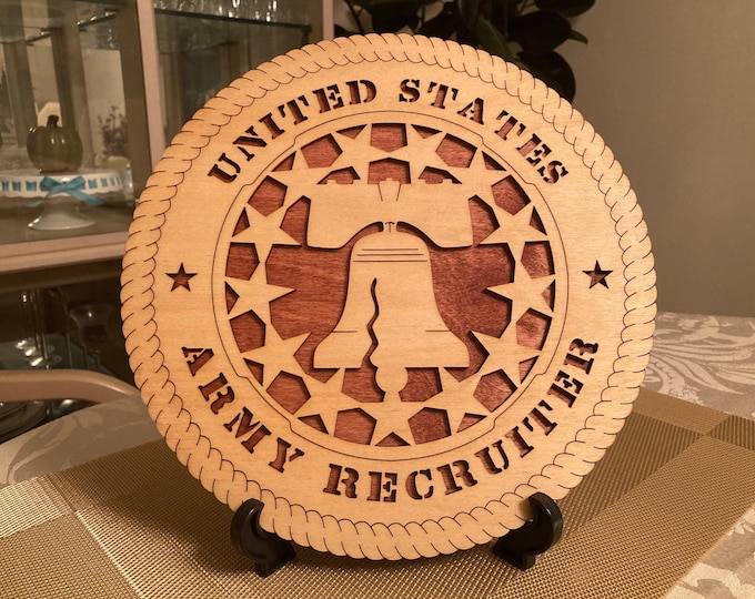 Army Recruiting Replica Guidon Plaque - Etsy