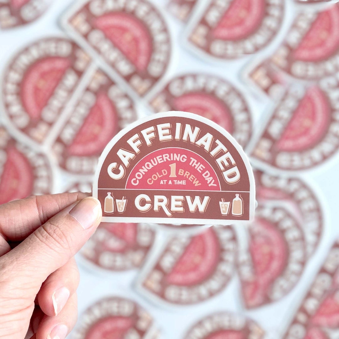 Coffee Thermos Sticker, Coffee Tumbler Decal, Coffee Lover Sticker ...