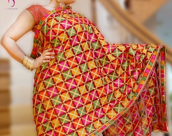 Punjabi Heavy Chunni | Etsy