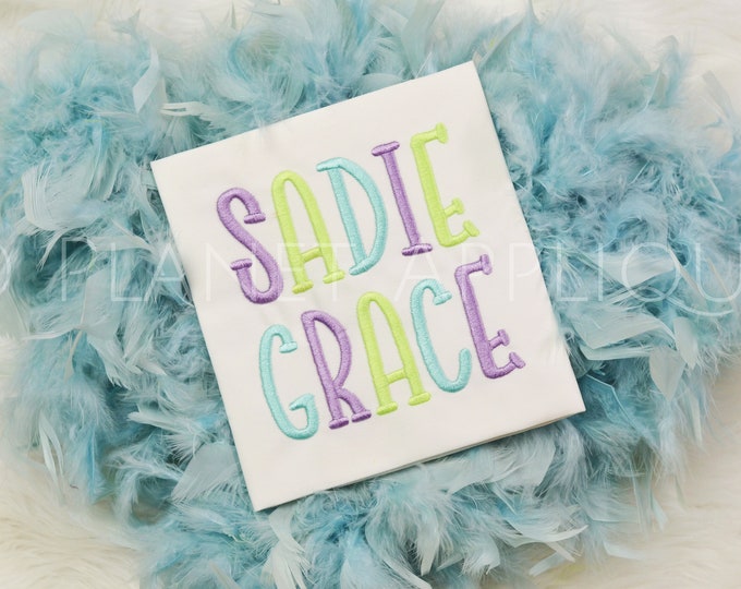 Rope Script Monogram Font Alphabet Machine Embroidery Designs Nautical ...