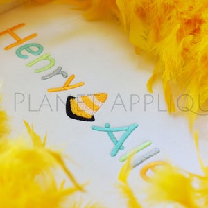 Henry Font Handwriting Monogram Font Alphabet Machine Embroidery Design ...