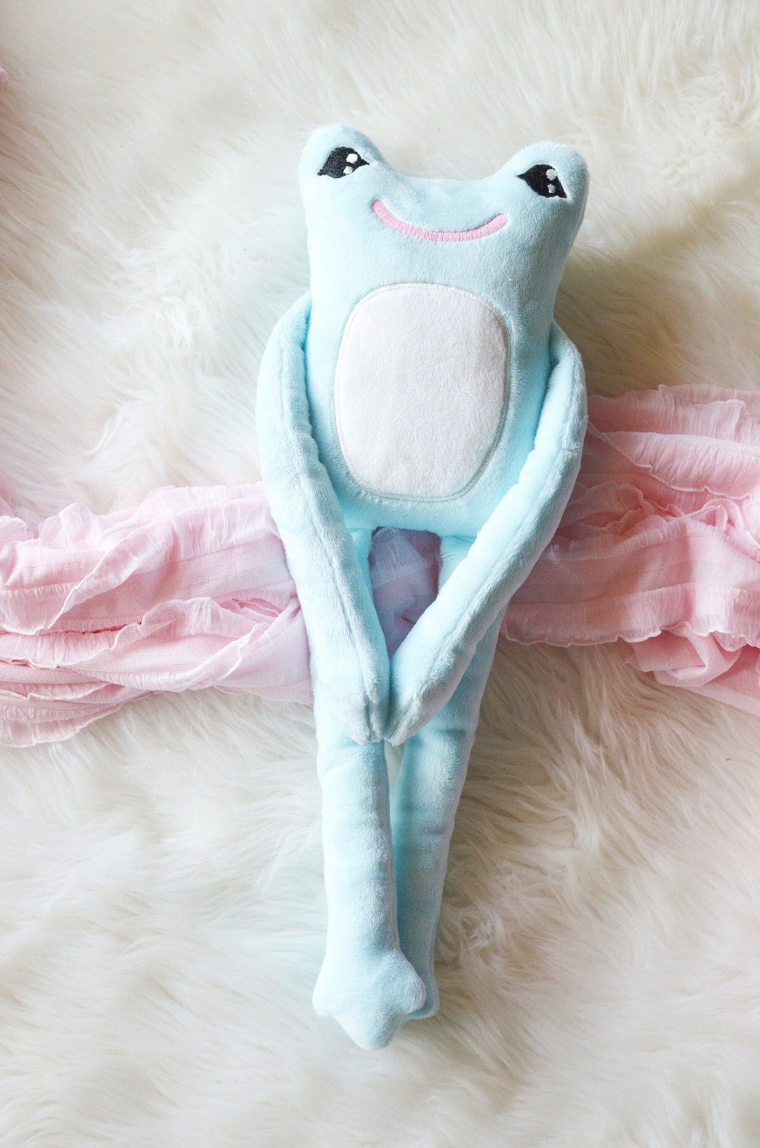 In the Hoop Herman Herman Frog Plush Softie Machine Embroidery Design ...