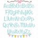 Madeline Cursive Script Monogram Font Machine Embroidery Designs - Etsy