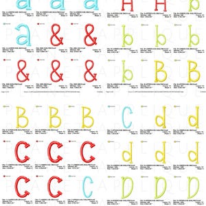 Shiloh Script Monogram Font Alphabet Machine Embroidery Designs ...