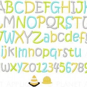 Henry Font Handwriting Monogram Font Alphabet Machine Embroidery Design ...