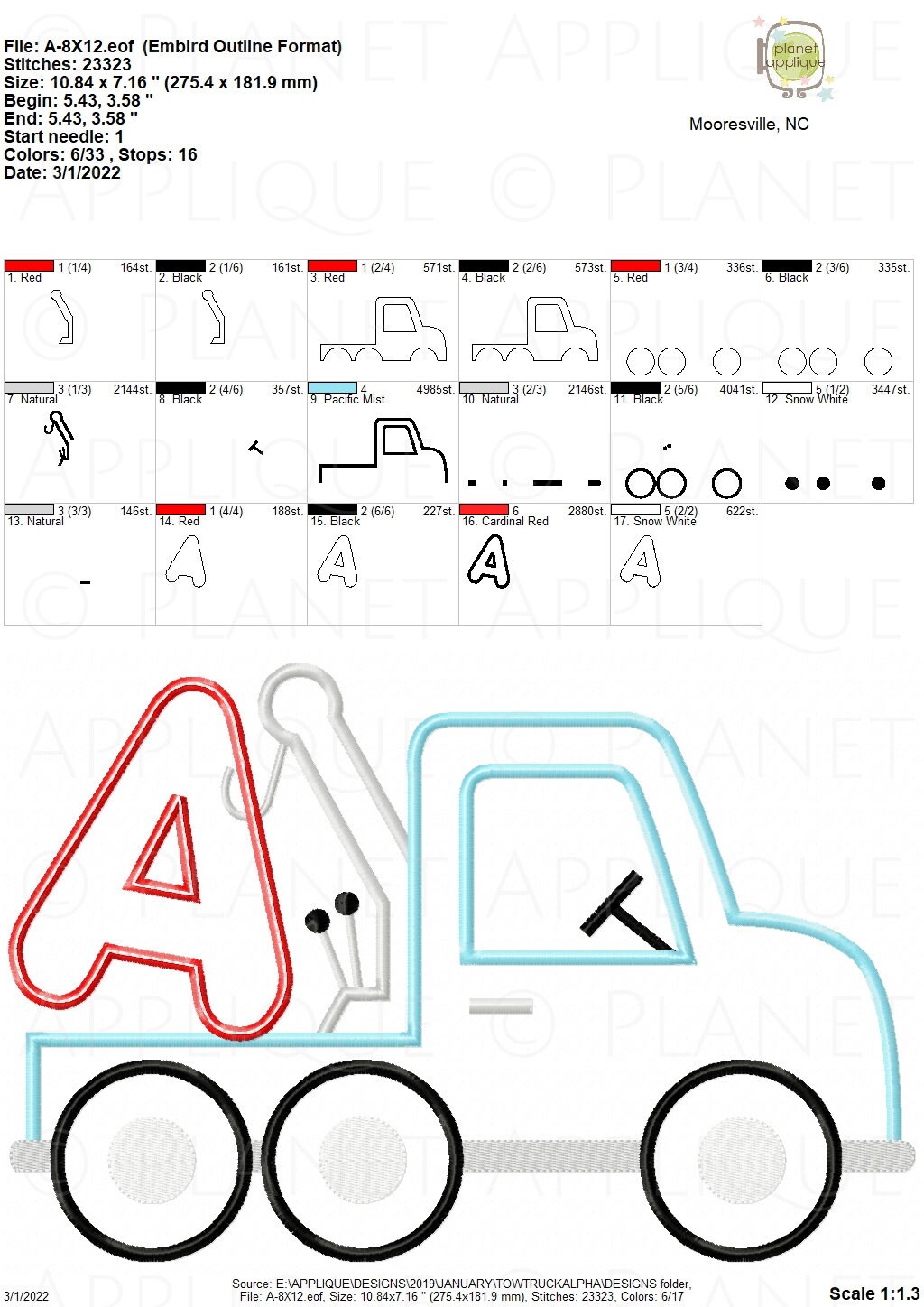 Tow Truck Applique Alphabet Monogram Font Machine Embroidery | Etsy