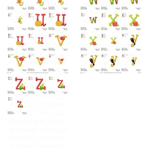 Fall Alphabet Monogram Font Machine Embroidery Designs - Etsy