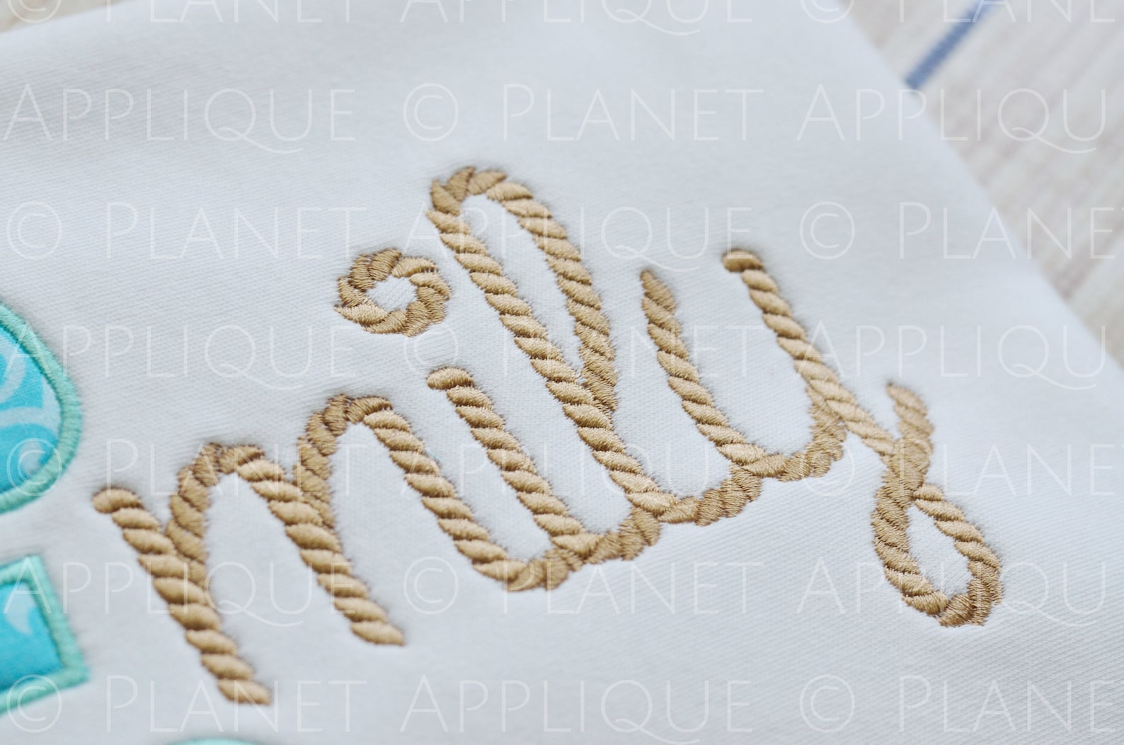 Rope Script Monogram Font Alphabet Machine Embroidery Designs - Etsy