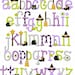 Bewitched Alphabet Halloween Monogram Font Machine Embroidery Designs ...