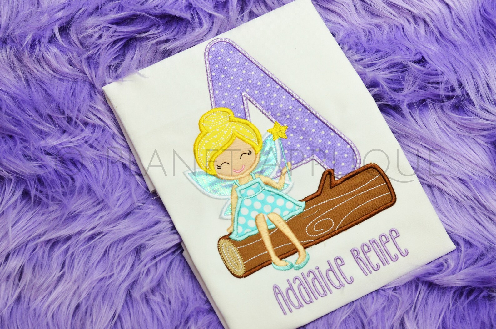 Fairy Applique Alphabet Monogram Font Machine Embroidery - Etsy