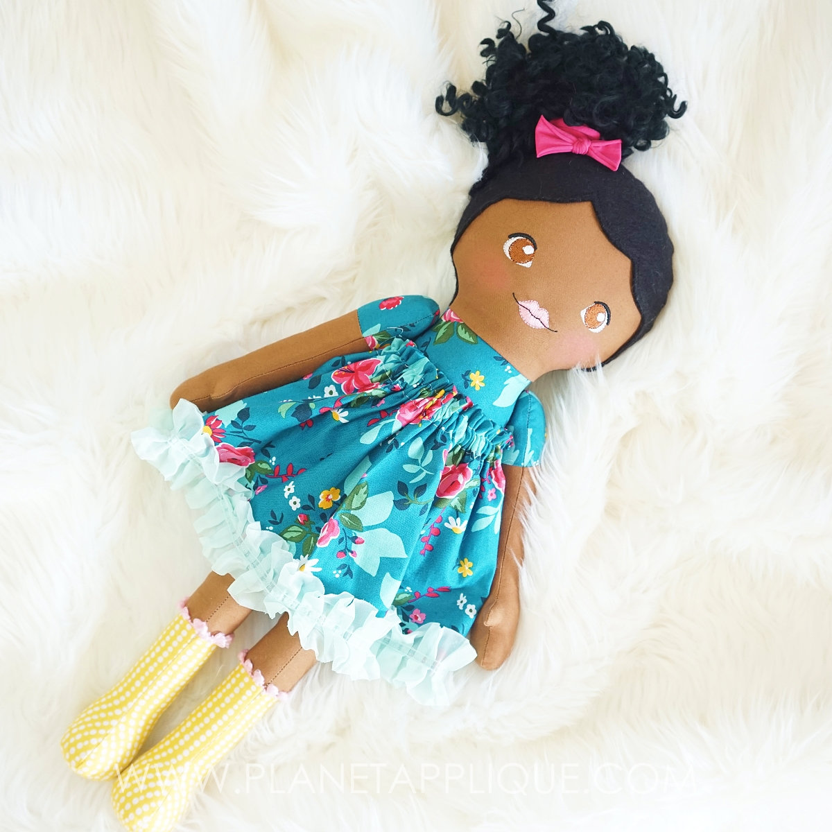 In the Hoop Darling Cloth Rag Doll ITH Machine Embroidery - Etsy