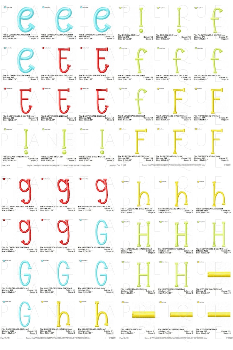 Shiloh Script Monogram Font Alphabet Machine Embroidery Designs ...