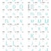 Madeline Cursive Script Monogram Font Machine Embroidery Designs - Etsy
