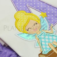 Fairy Applique - Etsy UK