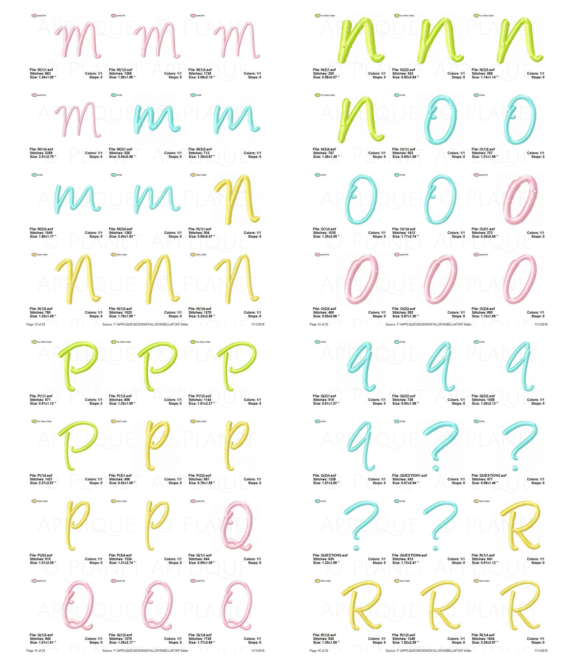 Bella Font Script Cursive Monogram Font Alphabet Machine - Etsy Australia