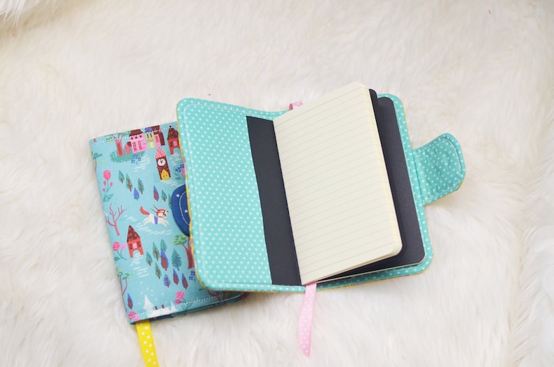 In the Hoop Lined Journal and Wallet Machine Embroidery Design Digital ...