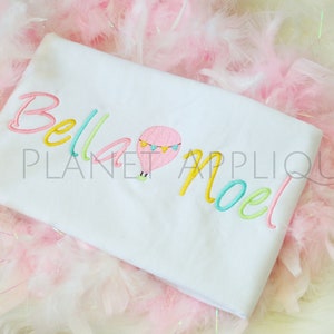 Bella Font Script Cursive Monogram Font Alphabet Machine Embroidery ...