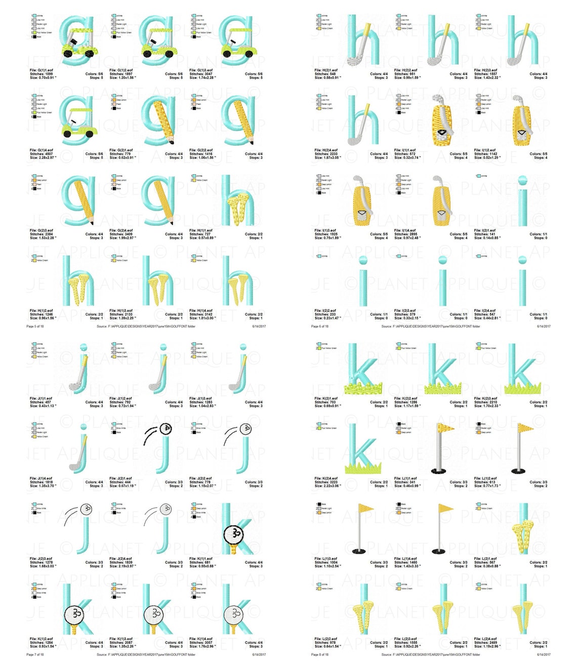 Golf Font Monogram Font Alphabet Machine Embroidery Design - Etsy