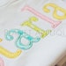 Starla Plain Letter Applique Alphabet Monogram Font Machine Embroidery ...