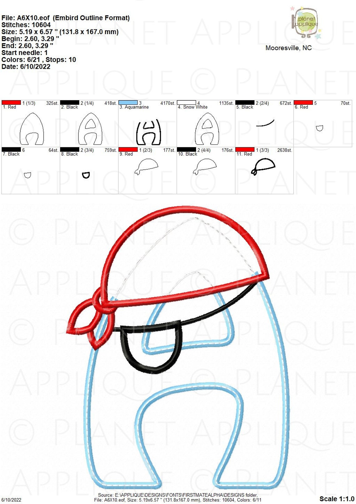 First Mate Pirate Applique Alphabet Machine Embroidery Designs - Etsy