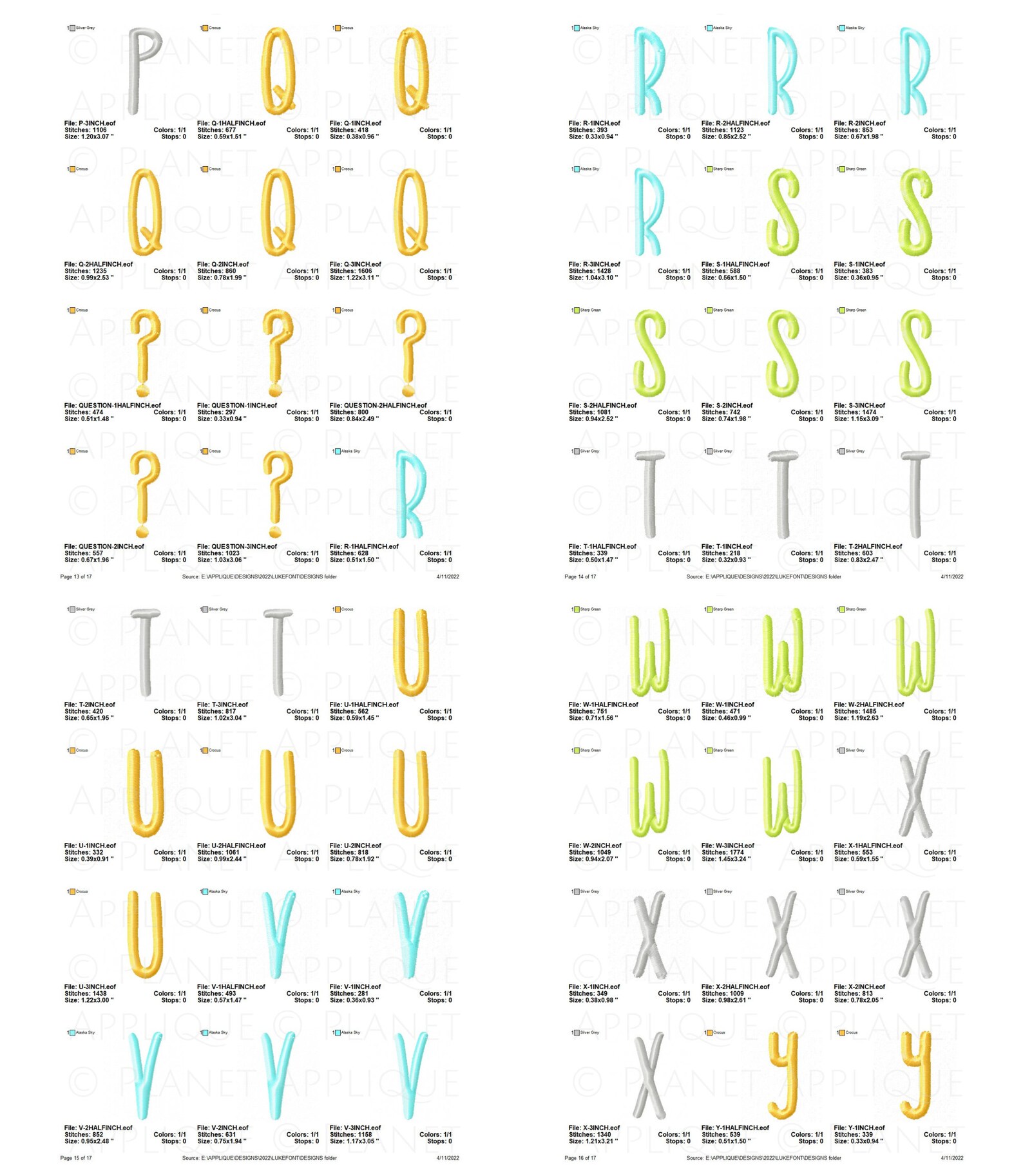 Luke Plain Monogram Font Alphabet Machine Embroidery Designs - Etsy