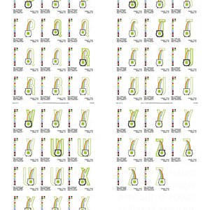 Pot of Gold Applique Alphabet Monogram Font Machine Embroidery Design ...