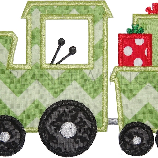 Train Applique - Etsy