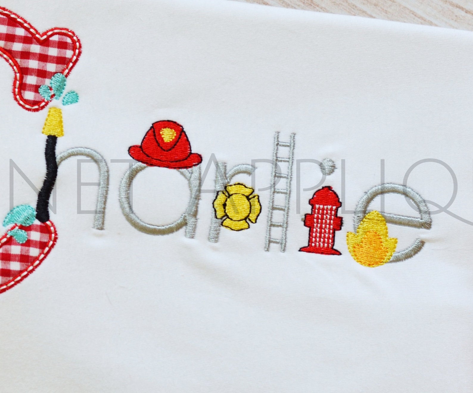Fire House Fireman Monogram Font Alphabet Machine Embroidery - Etsy