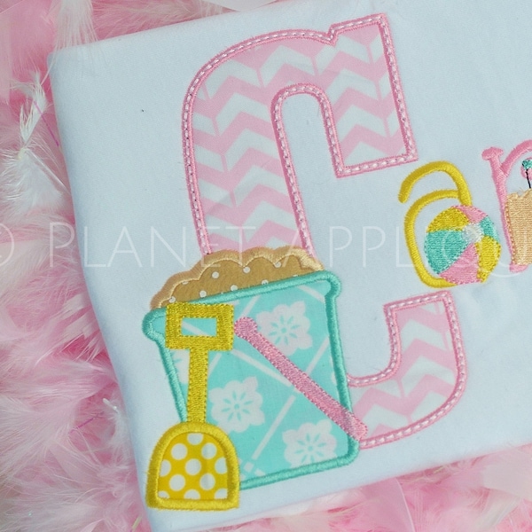 Beach Embroidery - Etsy