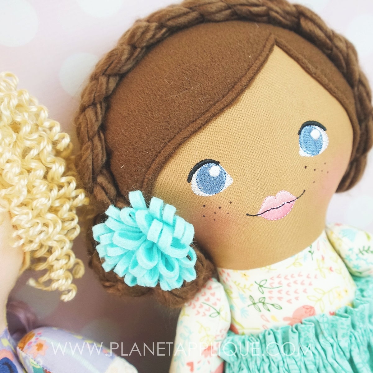 In the Hoop Darling Cloth Rag Doll ITH Machine Embroidery Designs - Etsy