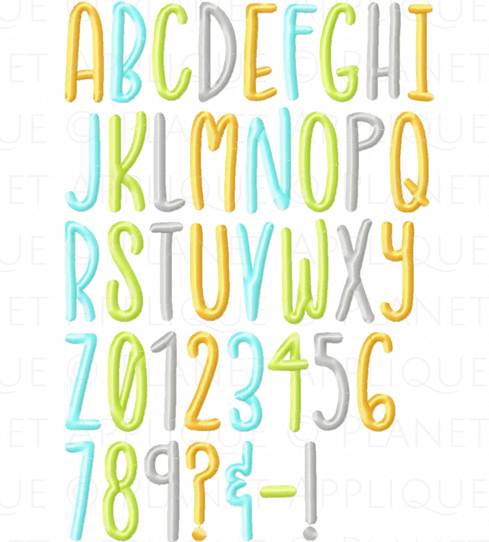 Luke Plain Monogram Font Alphabet Machine Embroidery Designs - Etsy