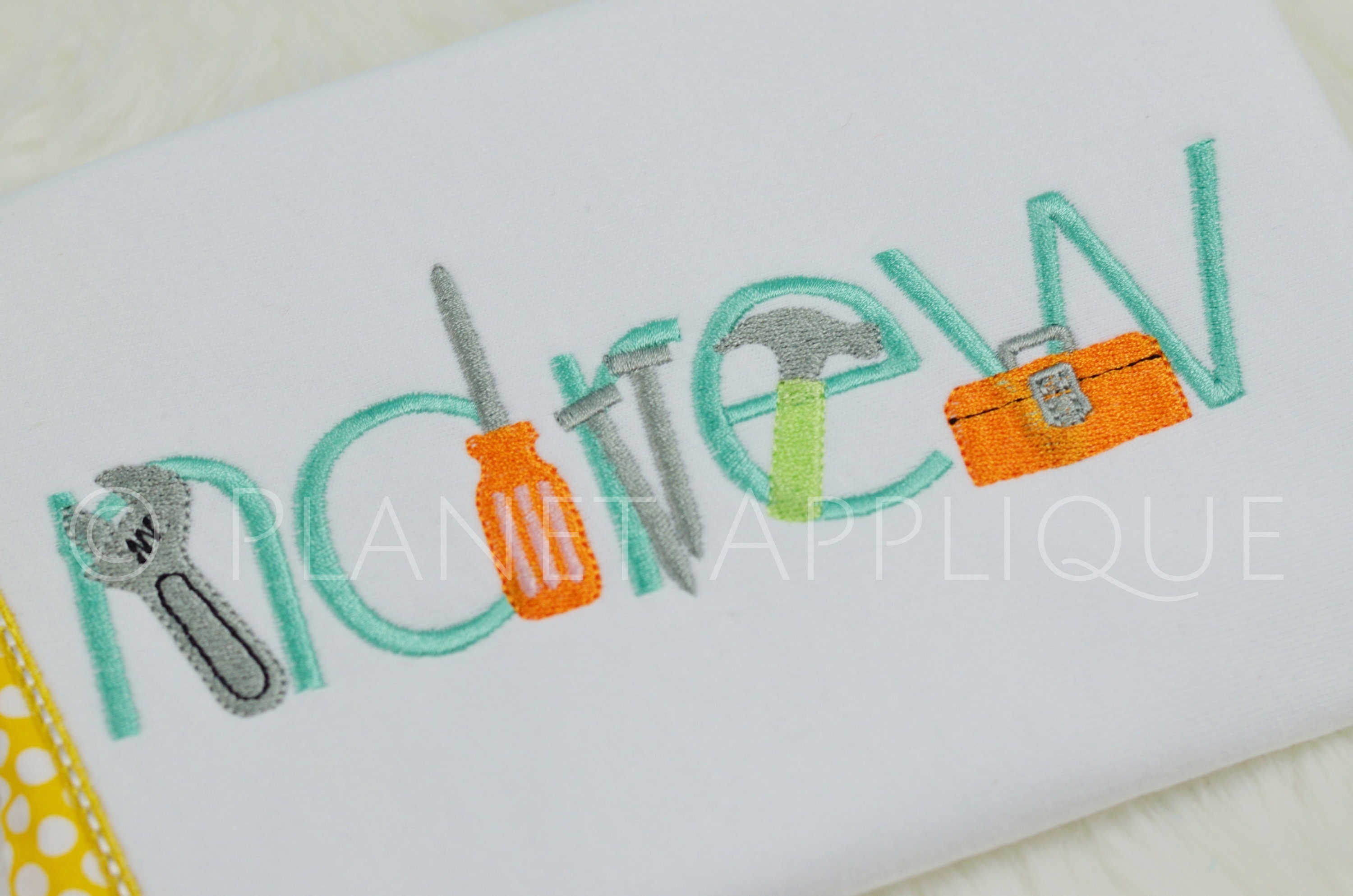 Tool Font Monogram Machine Embroidery Design Alphabet for - Etsy