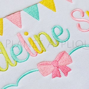 Madeline Cursive Script Monogram Font Machine Embroidery Designs - Etsy